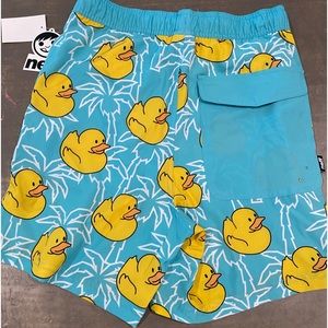 Neff | Swim | Neff Rubber Duckies Swim Trunksboard Shortsunisex Fun The ...
